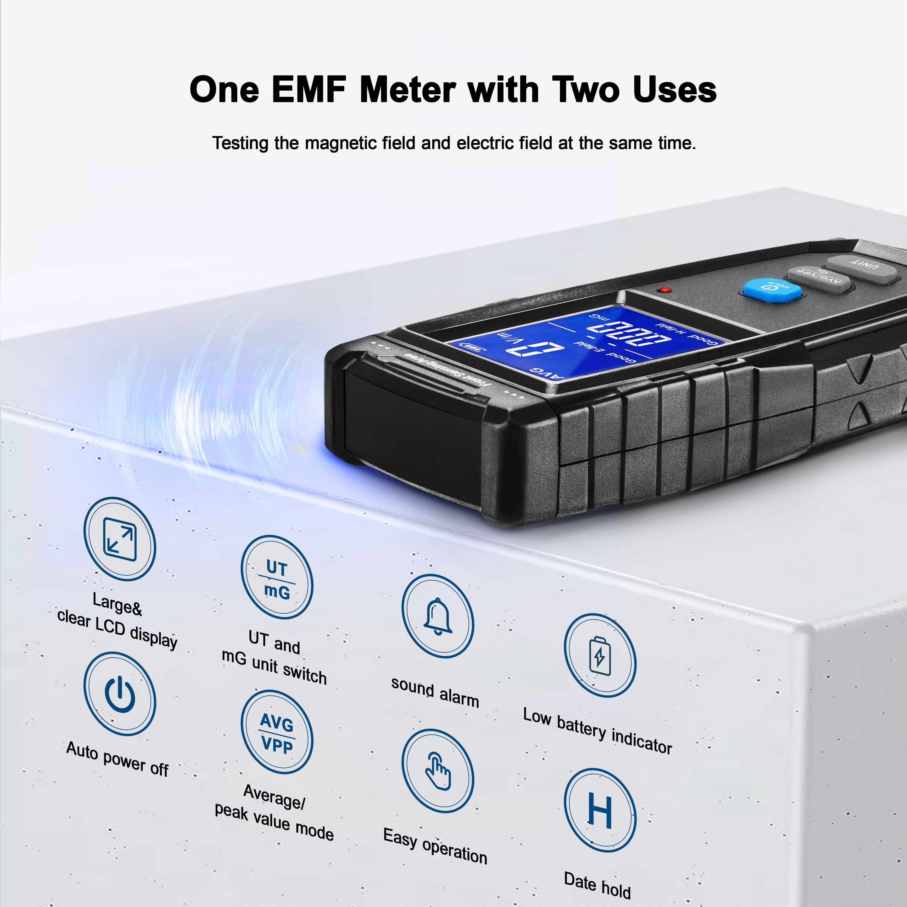 Electromagnetic Field Radiation Detector Tester – Malt Q Electronic.